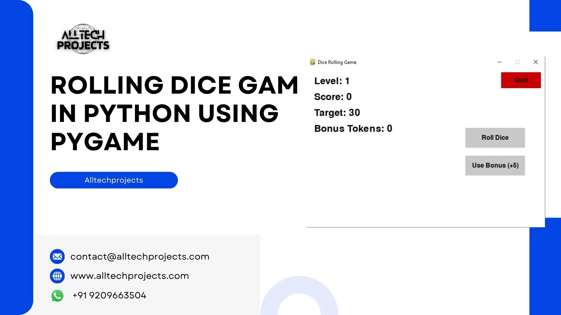 Rolling Dice Game With Gui In Python Using Pygame Rolling Dice Game